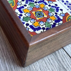 LARGE Mexican Talavera Tile Tray - Etsy