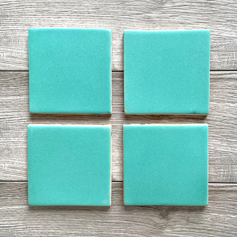 Turquoise Tiles - Etsy