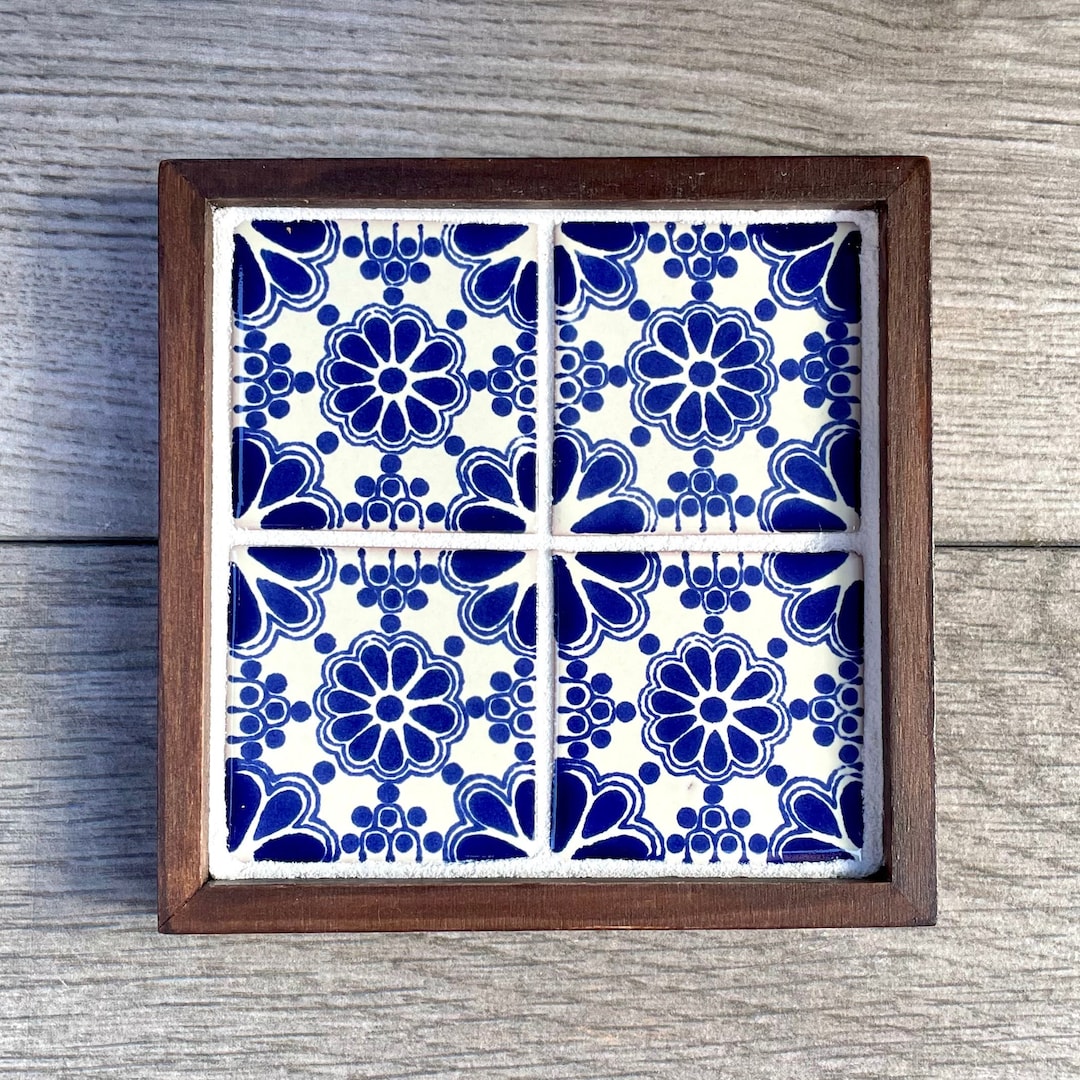 Mexican Tile Ring Tray - Etsy