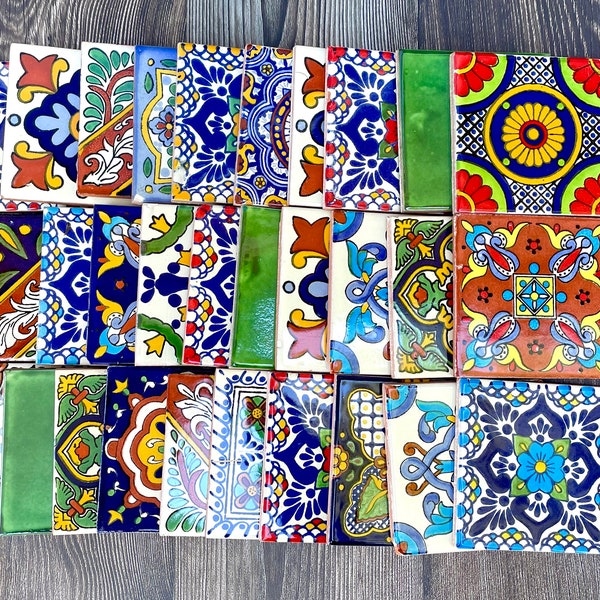 Mexican Mosaic Tiles - Etsy