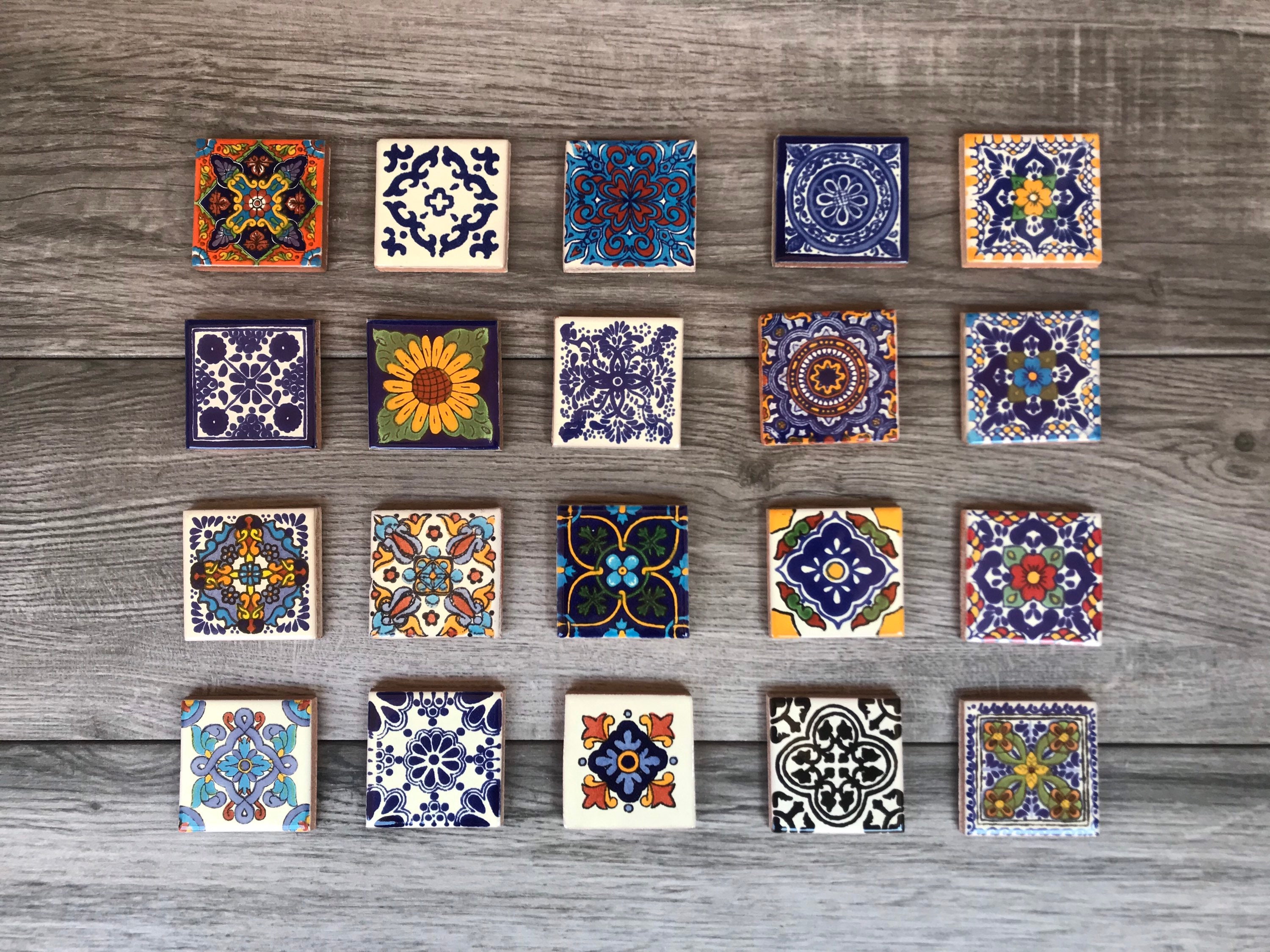 Mexican Tile Magnets - Etsy