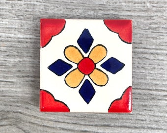 Mexican Talavera Tile Magnet - Etsy