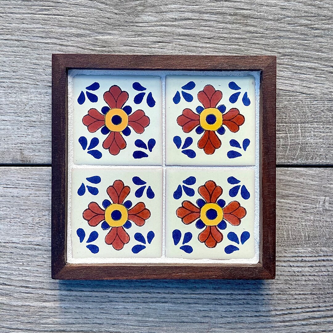 Mexican Tile Ring Tray - Etsy