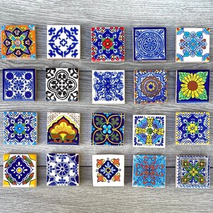 Mexican Tile Magnets - Etsy