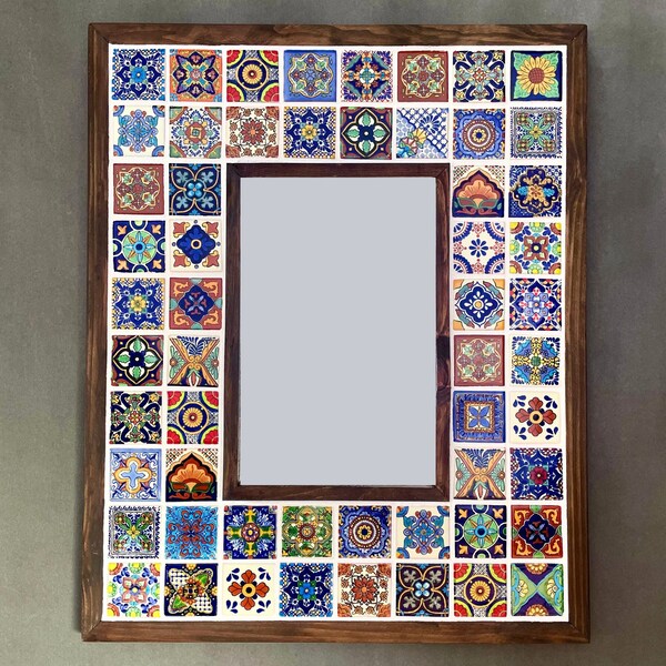 Tiled Mirror - Etsy