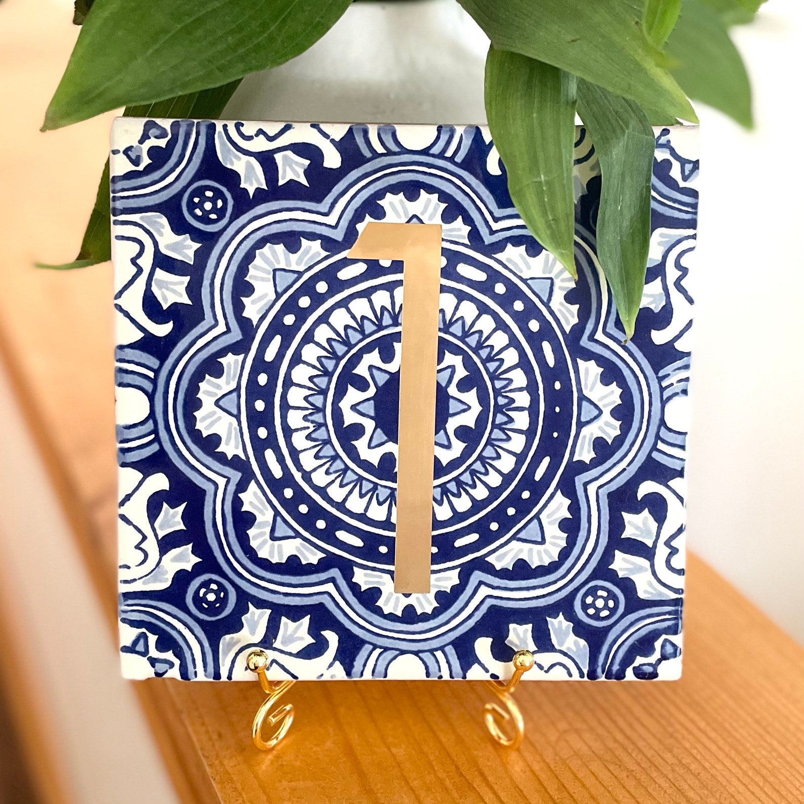 6" Mexican Tile Wedding Table Numbers - Etsy