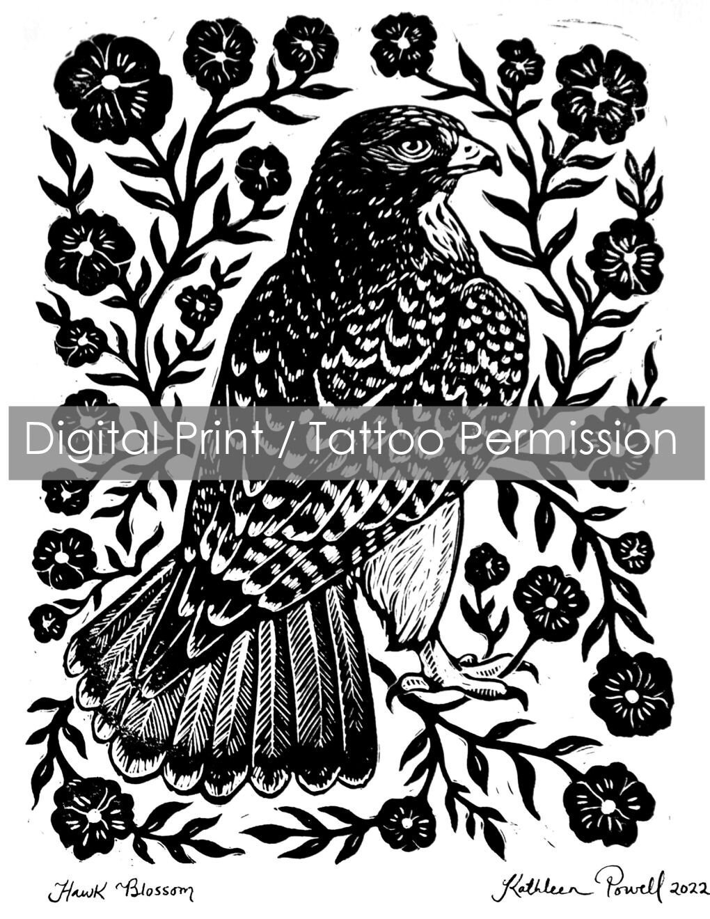 Hawk Drawings Tattoos