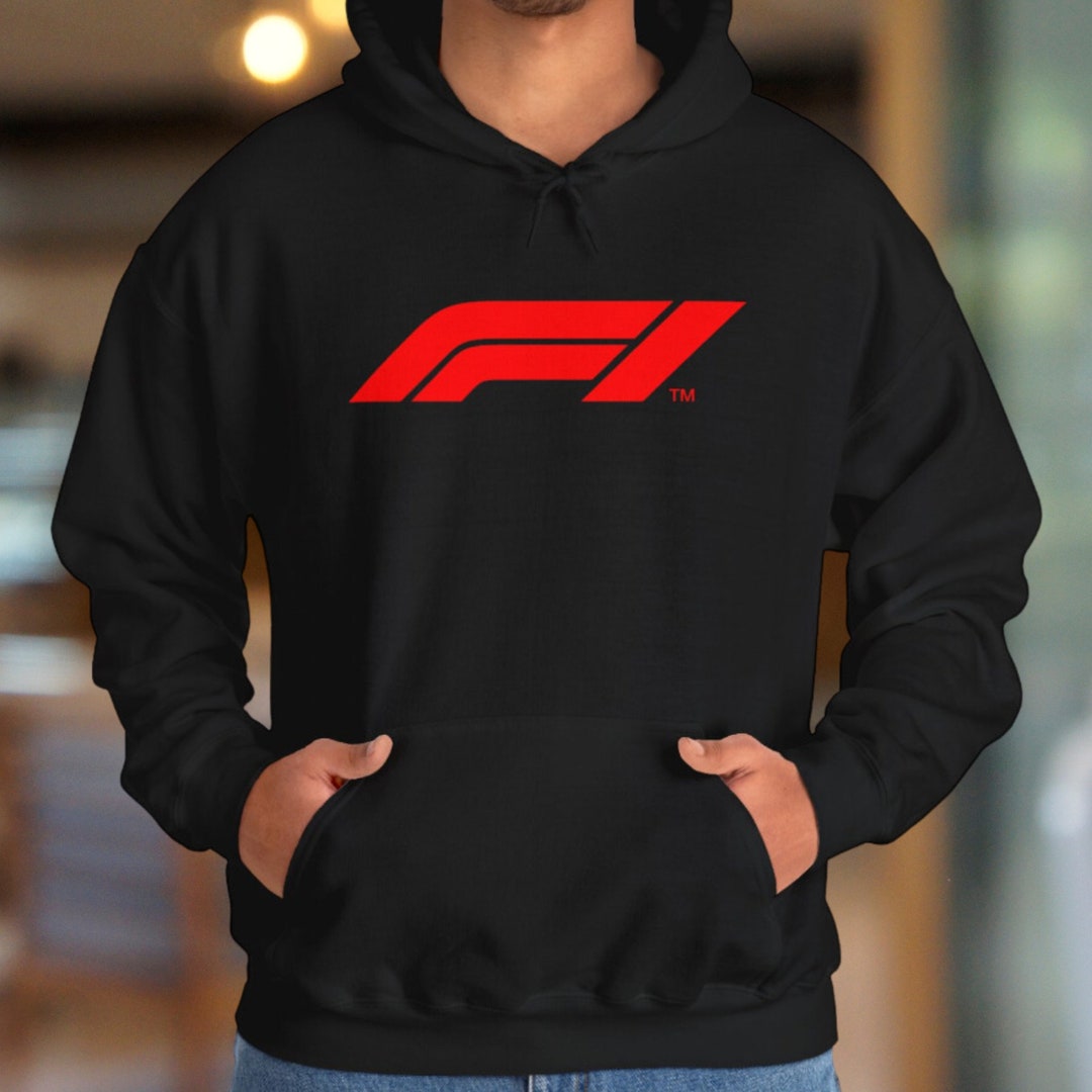 Red F1 Logo Hooded Sweatshirt Formula One F1 F1 Gift - Etsy