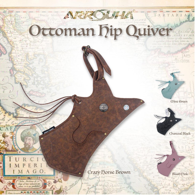 Arrouha™ Ottoman Turkish Quiver for Archery - Etsy