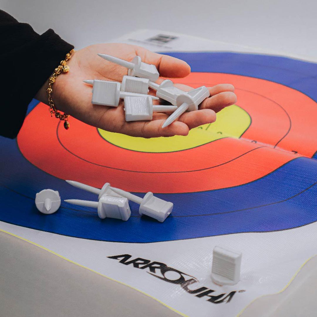 Archery Target Face Plastic Pin - Etsy