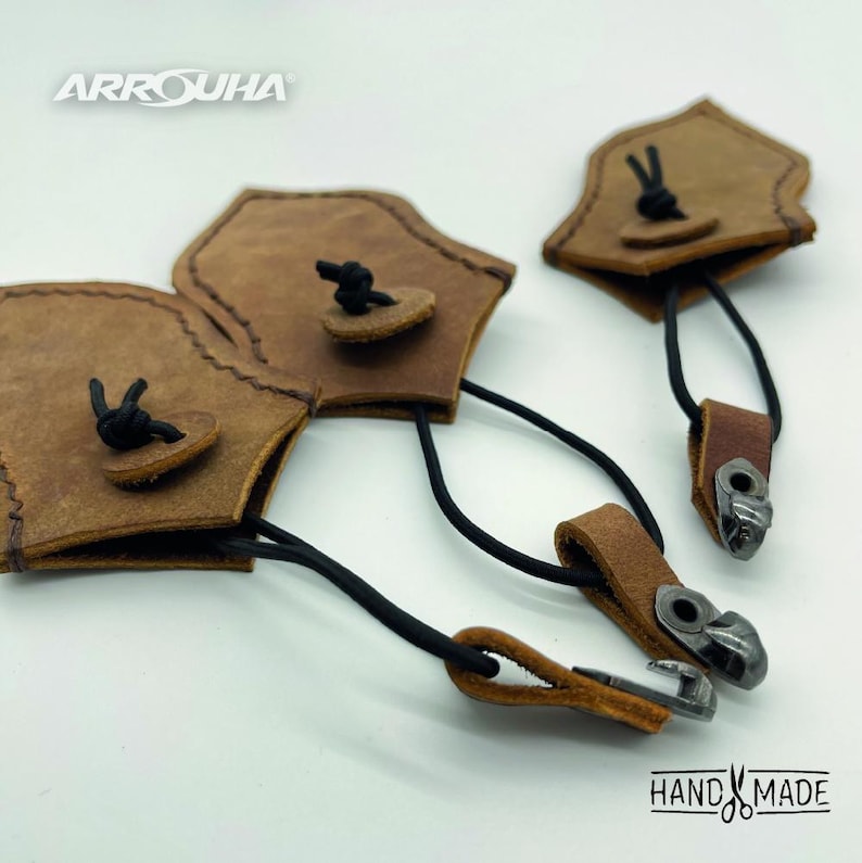 Leather Archery Traditional Bow String Keeper - Etsy