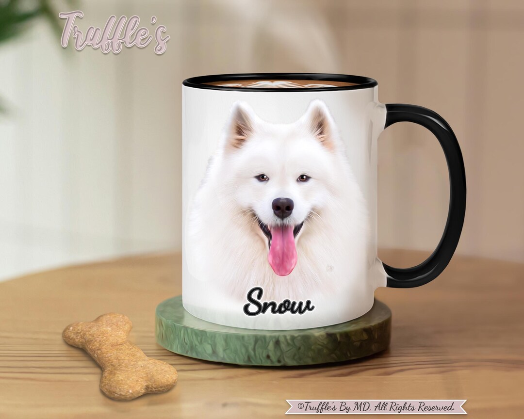 Custom Samoyed Mug | Custom Samoyed Gift | Personalized Samoyed Coffee ...