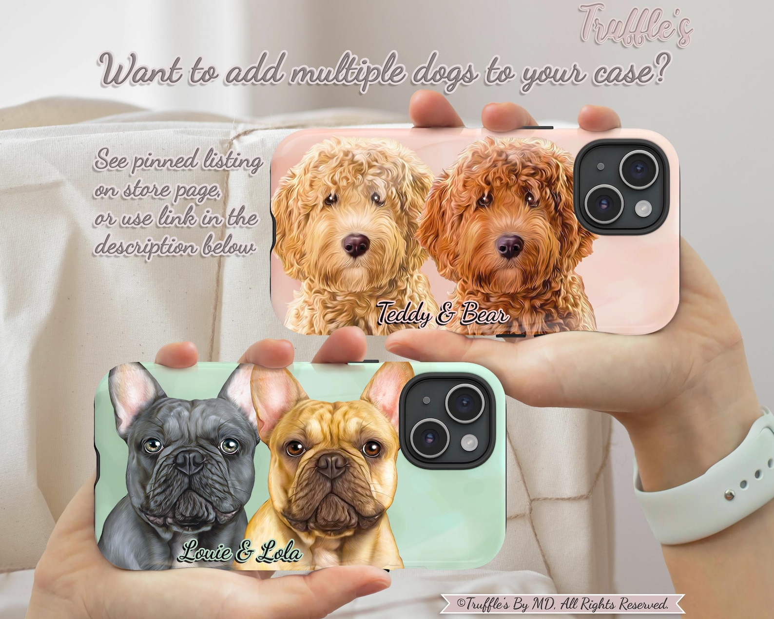 Custom Doberman Phone Case | Personalized Doberman Phone Cover | Custom ...