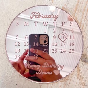 Custom*cake Calendar Charm Topper - Etsy