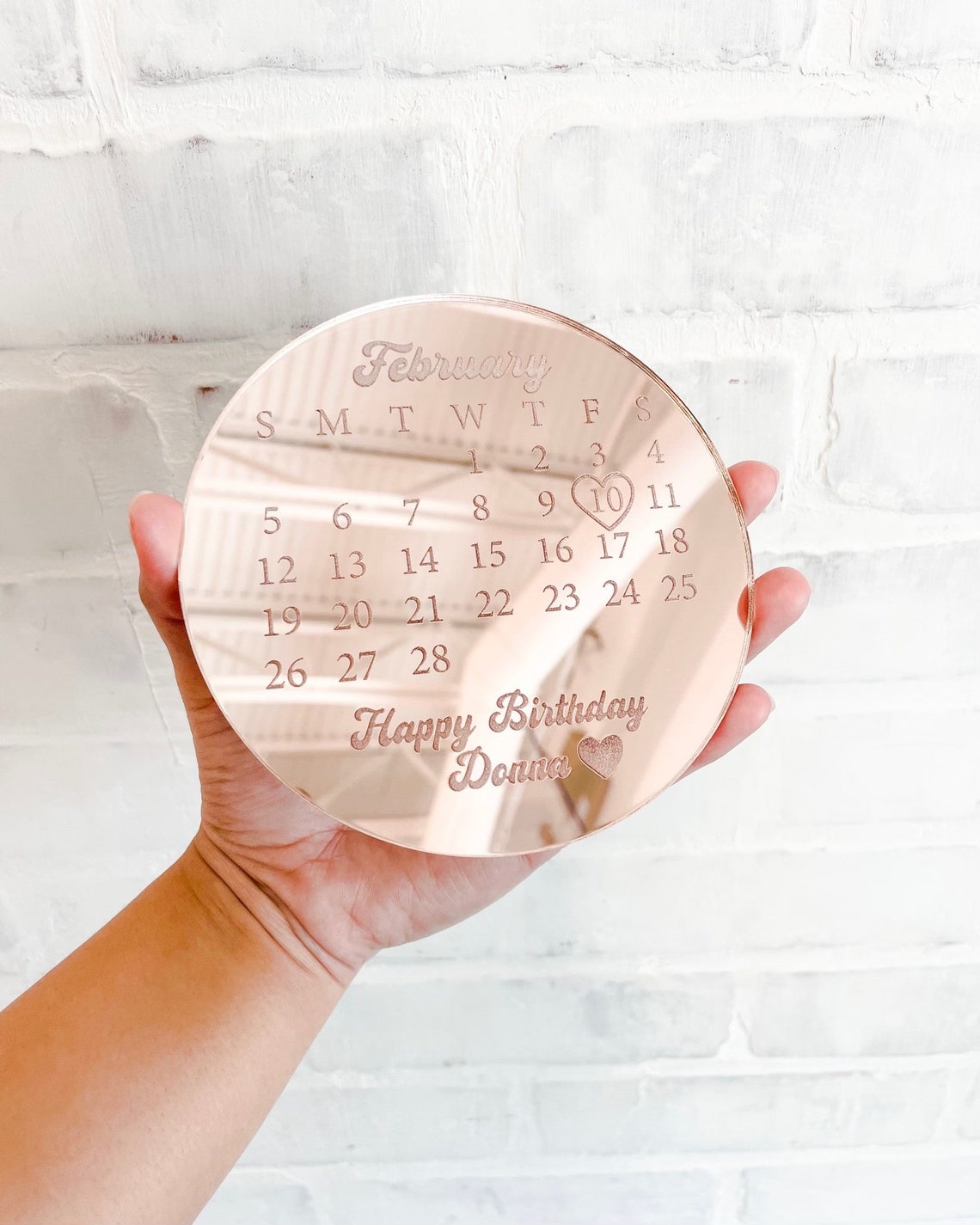 Cake Calendar Charm Topper - Etsy