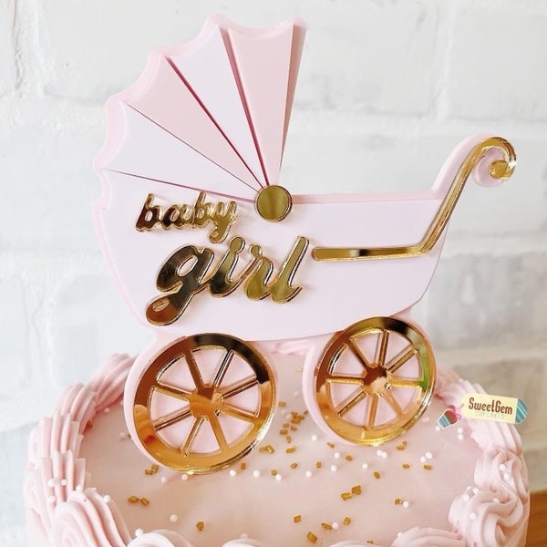 Carriage Cake Topper - Etsy