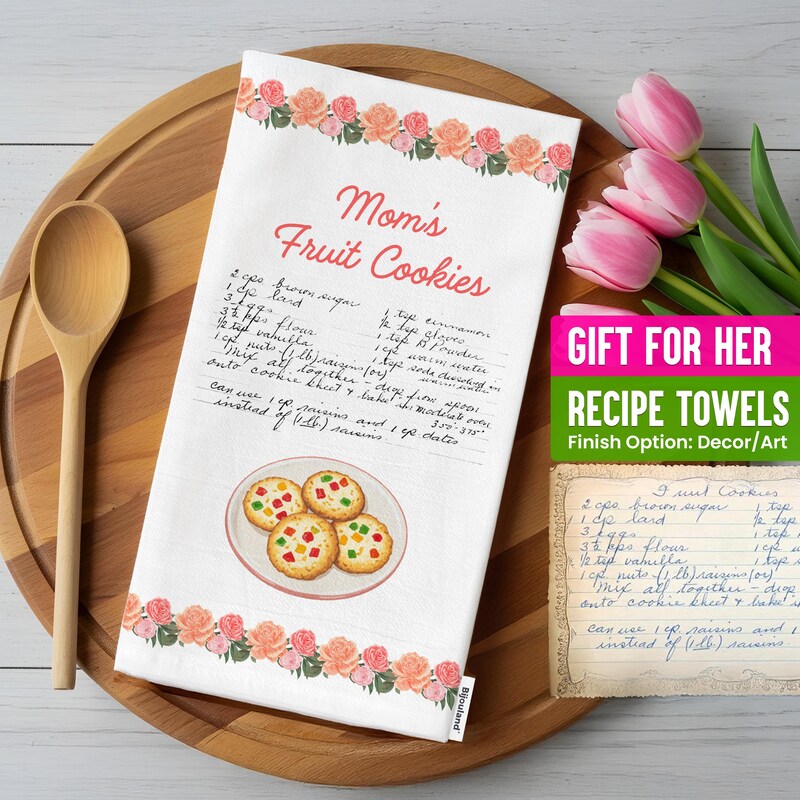 Recipe Tea Towel - Etsy