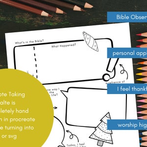 Church Flyer for Bible Study Journal | Verse Mapping for Bible ...