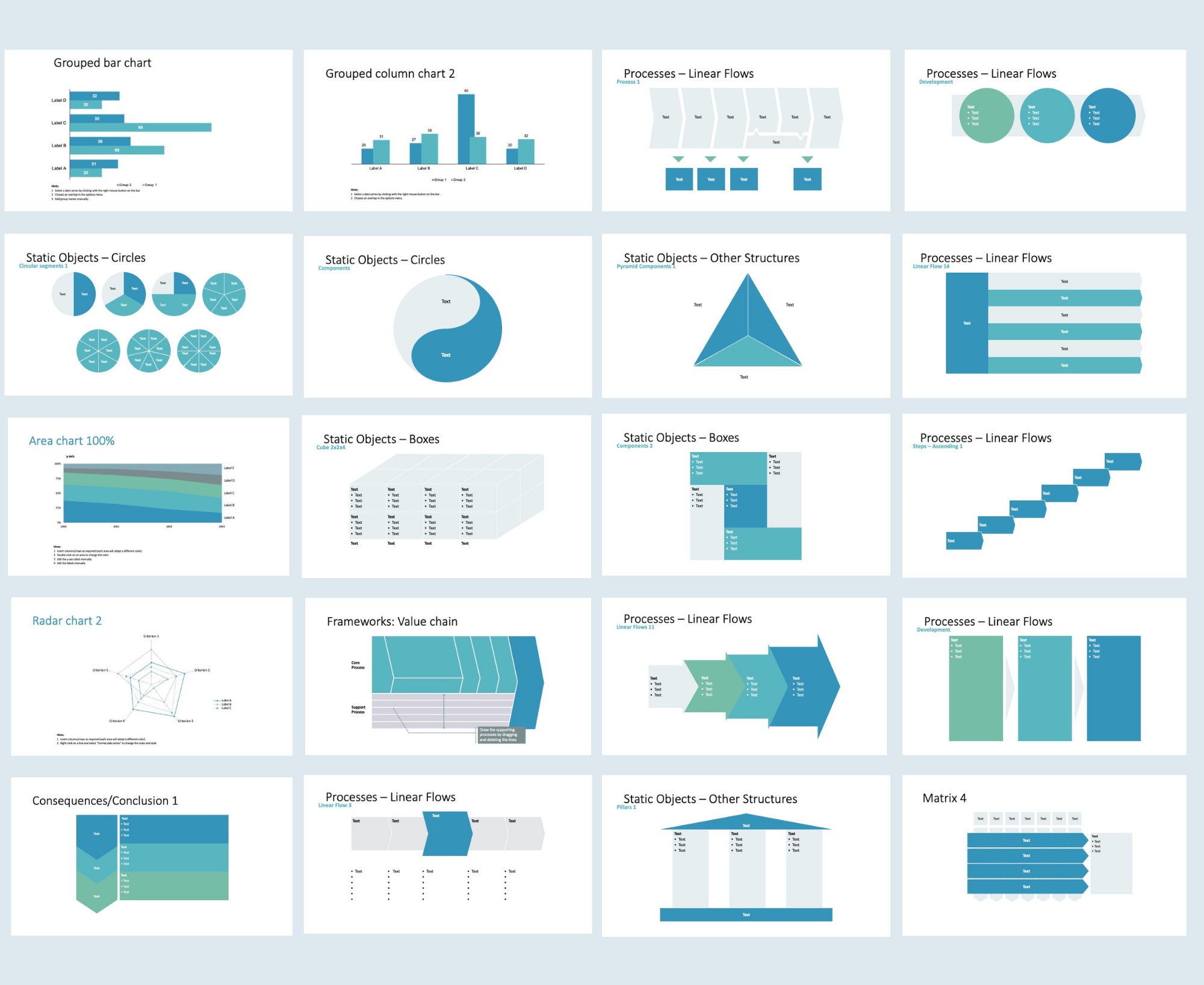 2023 Business Visuals, Charts, and Graph Template for Corporate ...