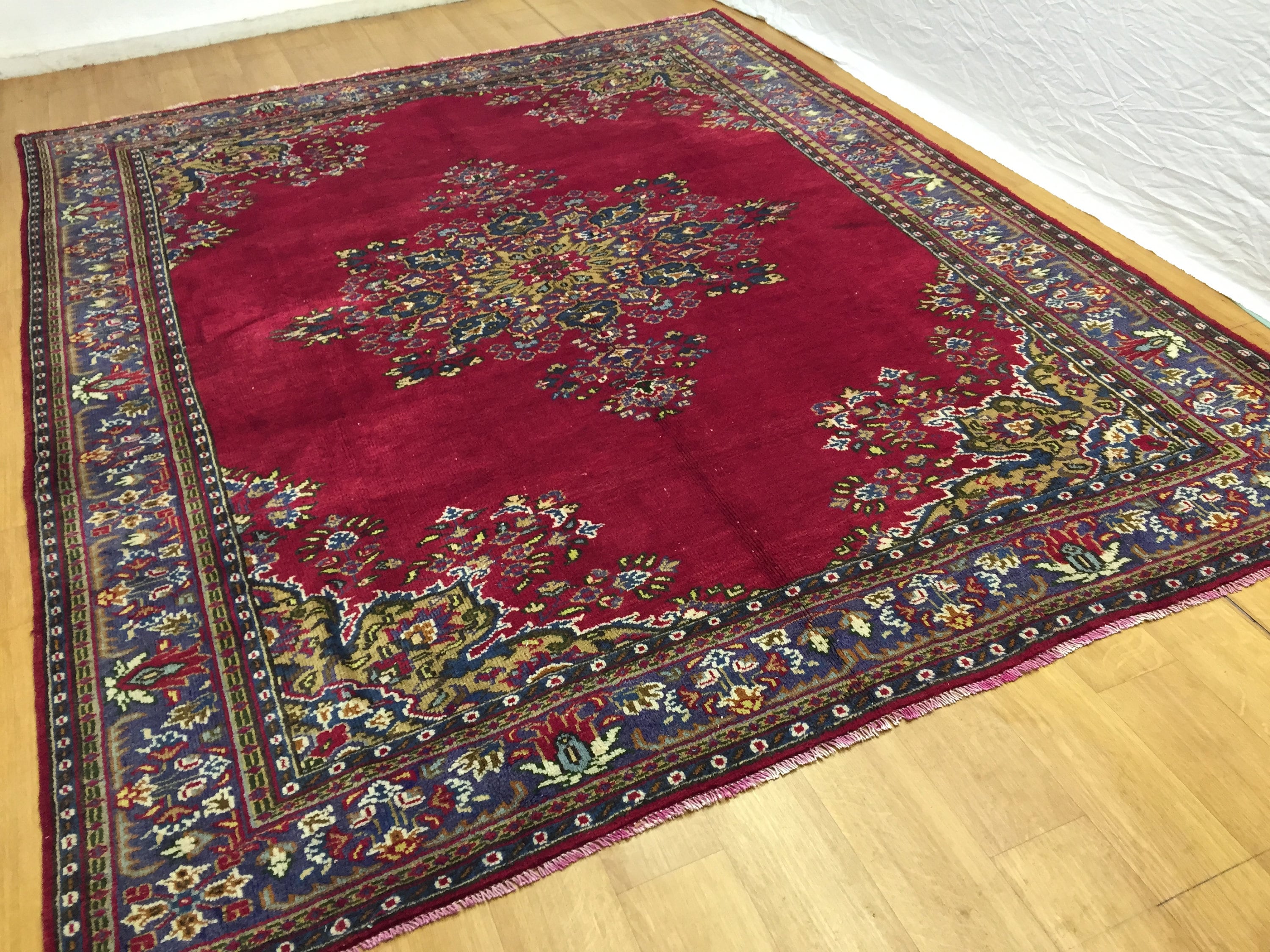 Turkish rug 9x11 ft rug designer rug vintage area rug area | Etsy