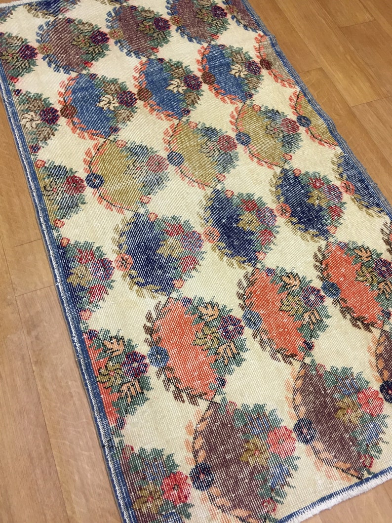 3x6 feet rug vıntage rug anatolia rug designer rug | Etsy