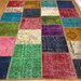 7X8 FEET RUG, Patchwork Feet Rug,patch Rug,multi Rug,designer Rug ...
