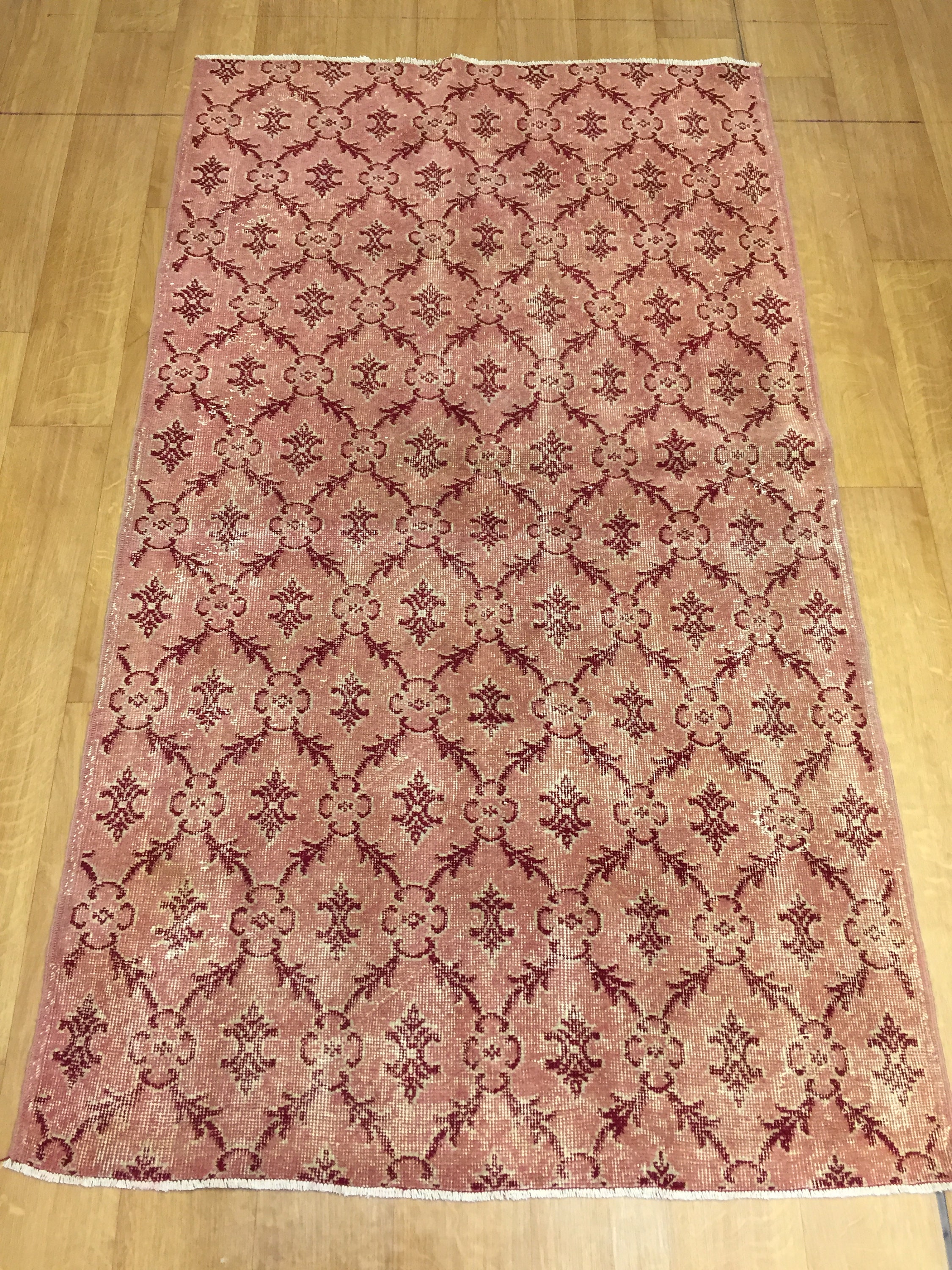 Turkish Rug4x7 Feet Rugvintage Rugyellow Gold floor - Etsy