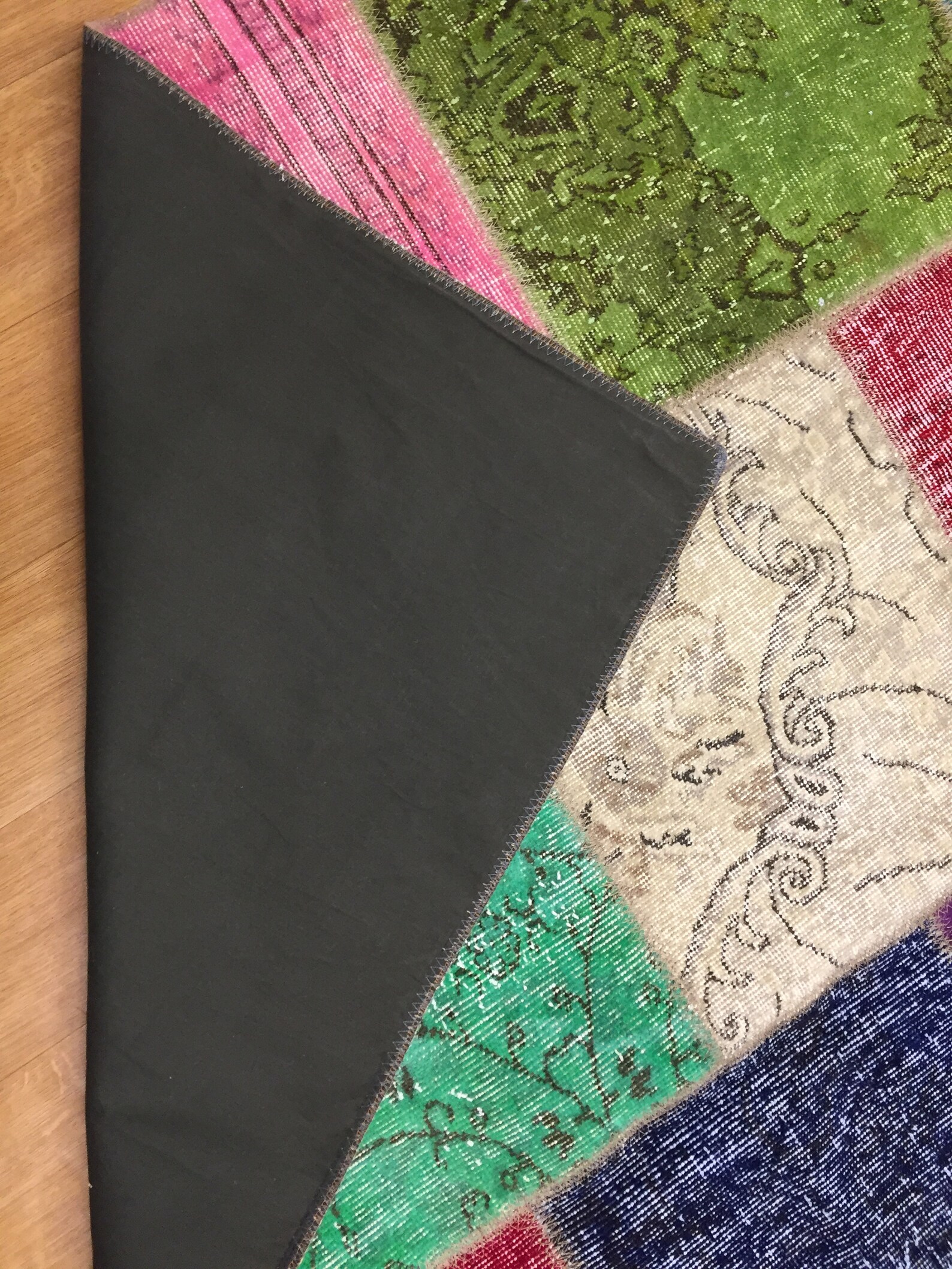 7X8 FEET RUG Patchwork Feet Rugpatch Rugmulti Rugdesigner - Etsy