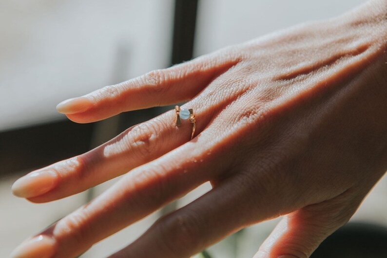 GOLD Fidget Ring - Etsy