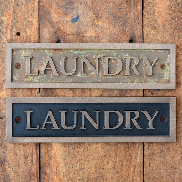 Laundry Room Door Plaque - Etsy