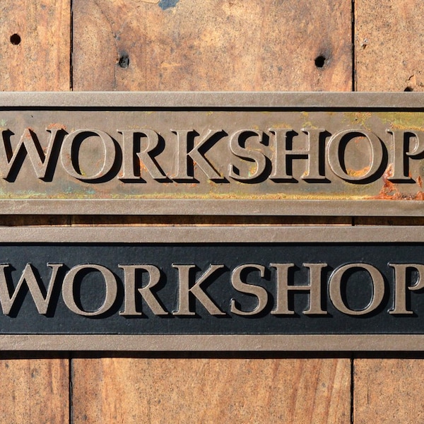 Workshop Sign - Etsy
