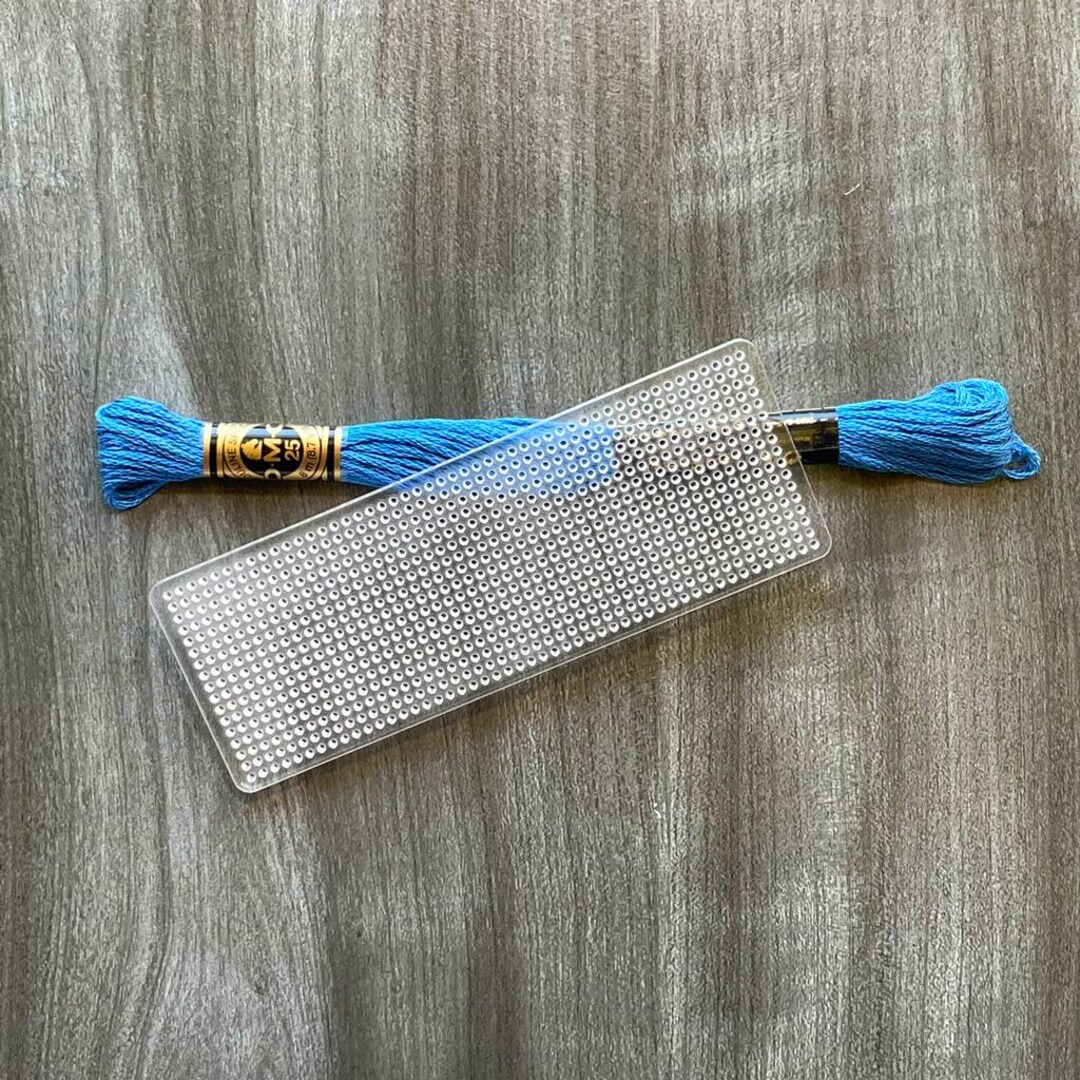 Rectangle Shaped Clear Acrylic Cross Stitch Blanks or Embroidery Blanks ...