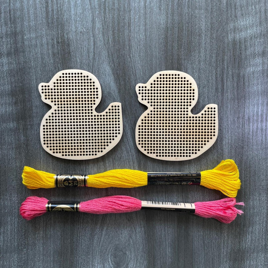 Rubber Duck Shape to Suit the Stitch Pattern's "rainbow Ducks". Simple ...