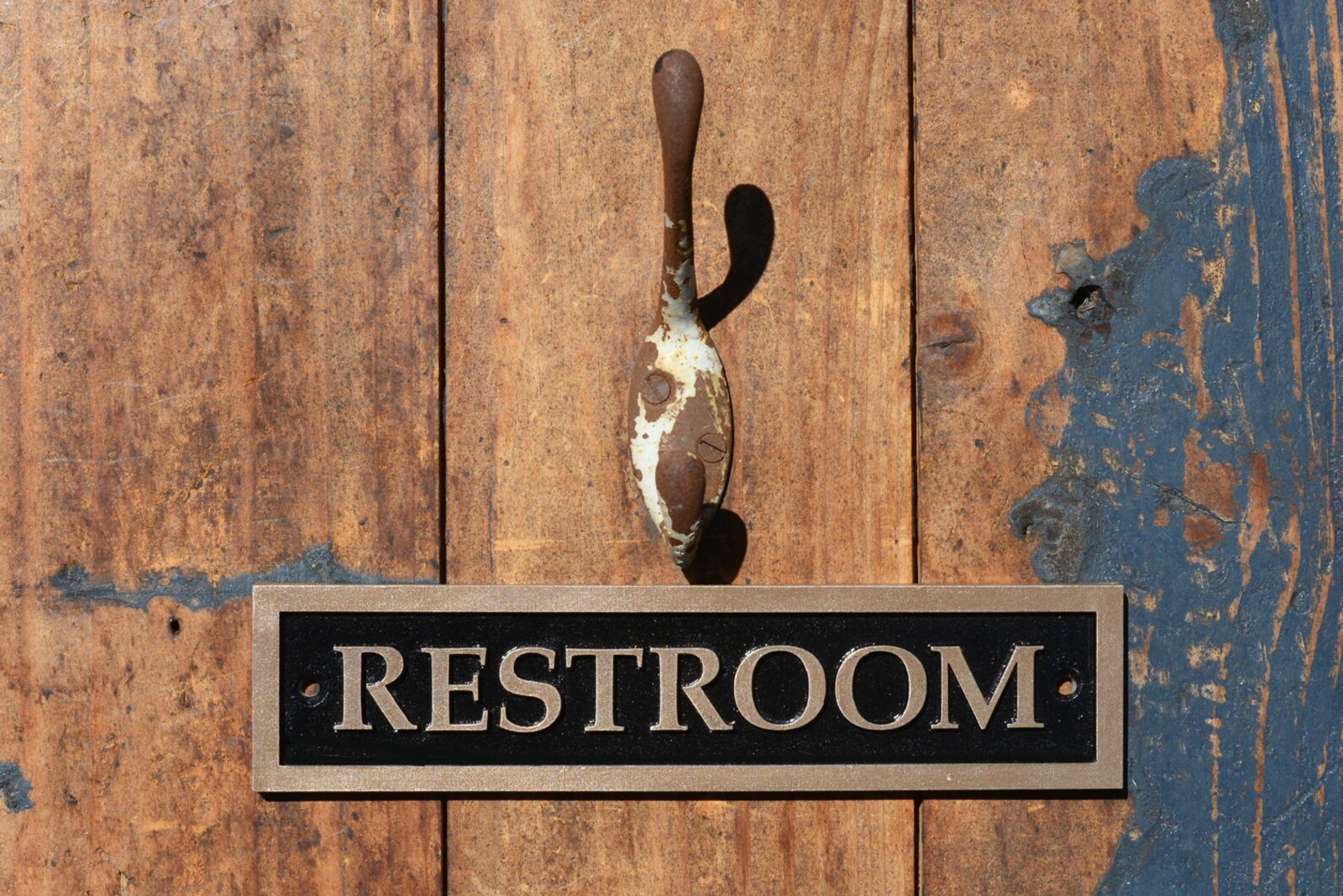 RESTROOM Door Sign. Unisex Toilet Door Sign Victorian New | Etsy Australia