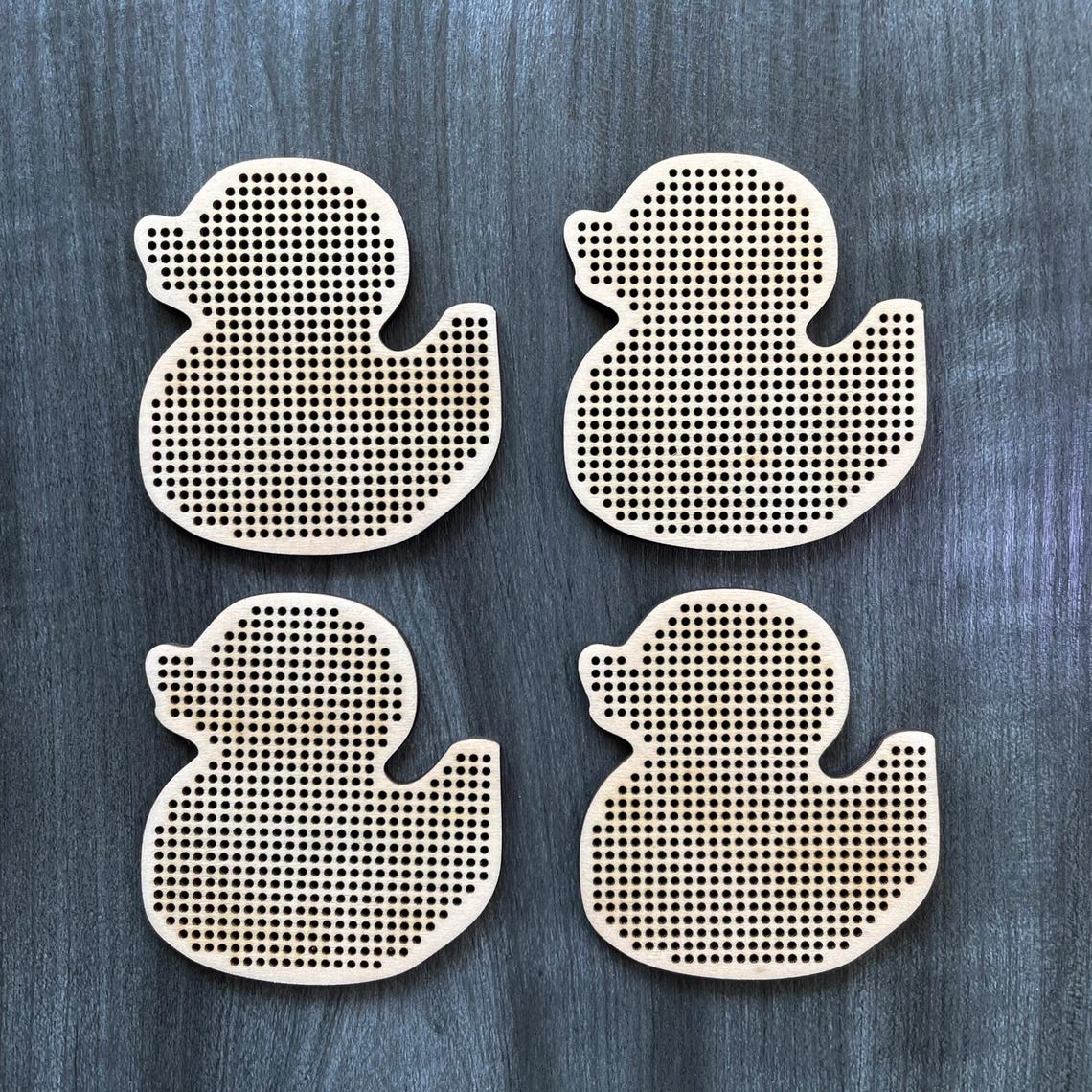 Rubber Duck Shape to Suit the Stitch Pattern's "rainbow Ducks". Simple ...