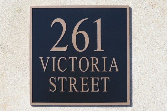 Large Custom House Number. Building Business or Office Number - Etsy