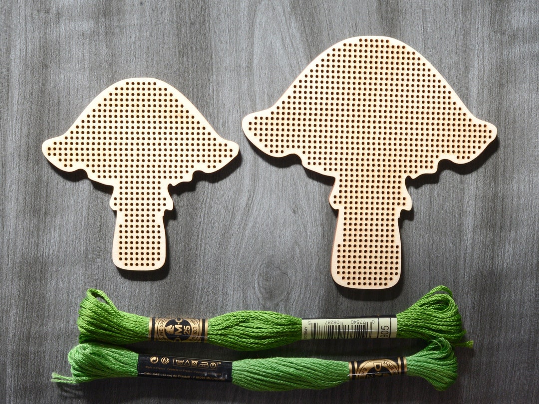 Toadstool Shape. Funghi. Plywood Cross Stitch Blank. Amanita Muscaria ...