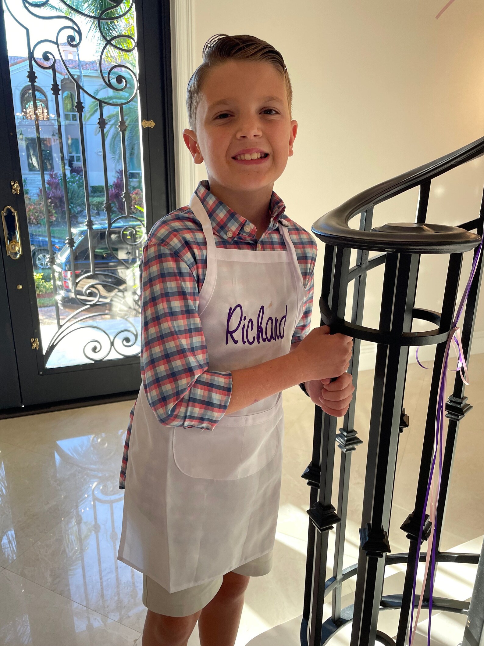 Aprons for Kids Kids Apron Kids Art Smock Art Party Baking - Etsy