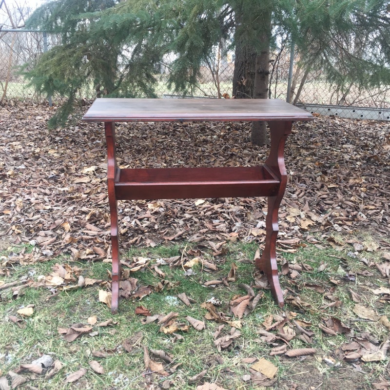 Magazine Rack Table - Etsy