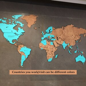 Custom Maps, Regional Map, Country Map, Personalized Map, Wooden Maps ...