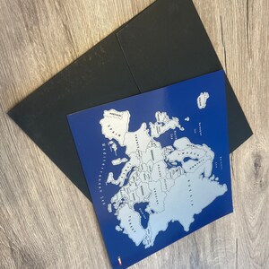 Europe Scratch off Map: Travel Tracker, Magnetic & Classic (20x18 Cm ...