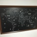 Black World Map Pinboard Push Pins Travel Map Traveller Gift - Etsy