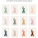 Sage Green Bunny Retro Printable Wall Art Poster Modern Artwork Trendy ...