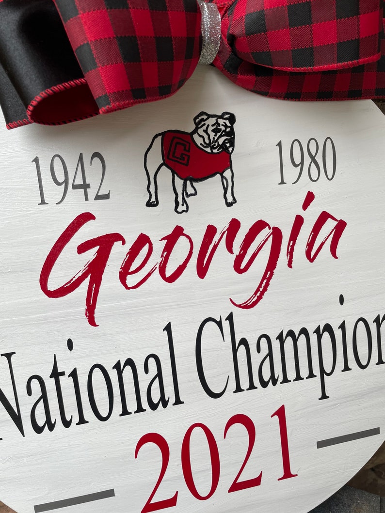 Georgia Natty Wall Sign | Etsy
