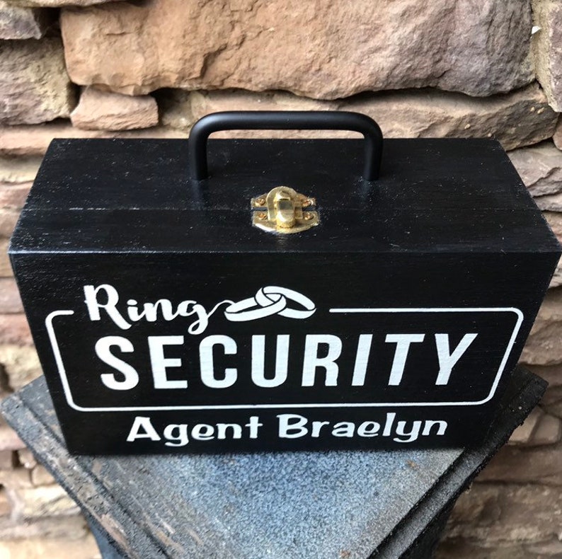 Ring Security Ring Bearer Case - Etsy