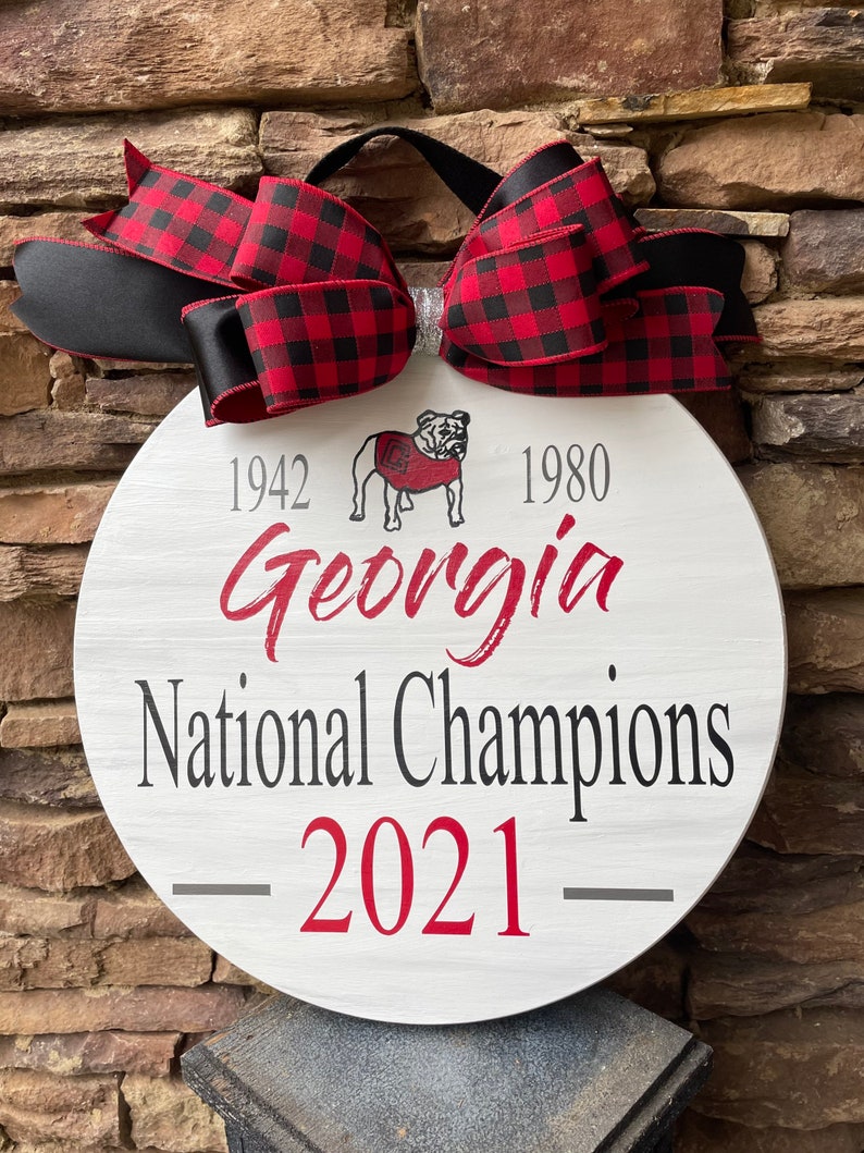 Georgia Natty Wall Sign | Etsy