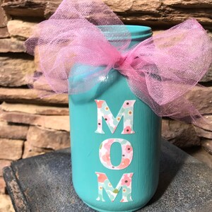 Mom Mason Jar - Etsy
