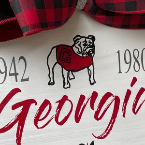 Georgia Natty Wall Sign - Etsy