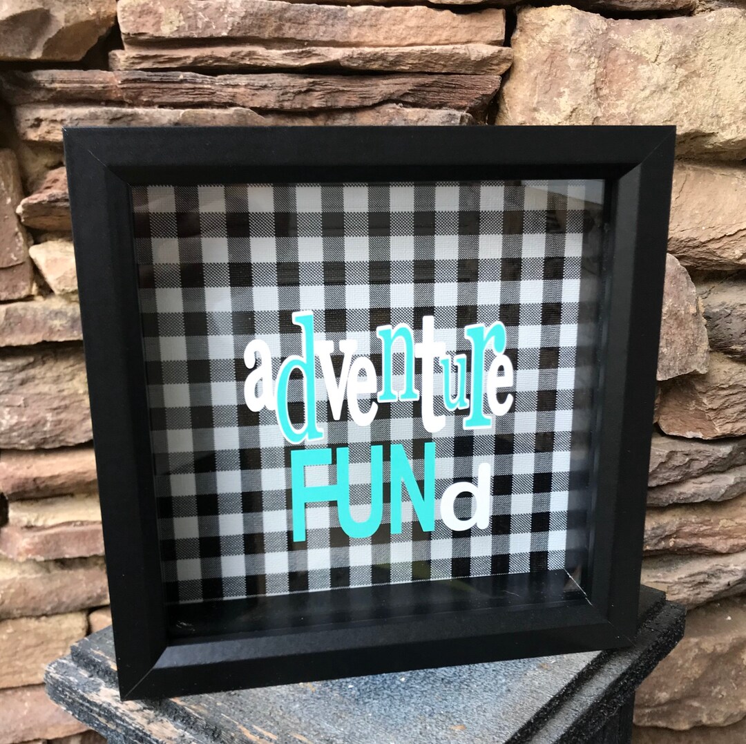 Adventure Fund Shadow Box - Etsy