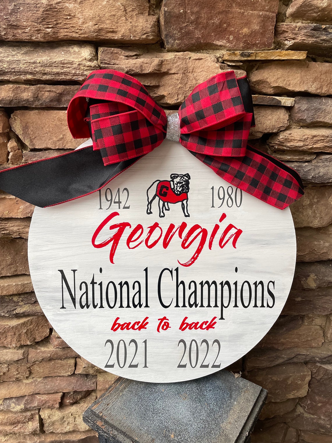 Georgia Natty Wall Sign - Etsy